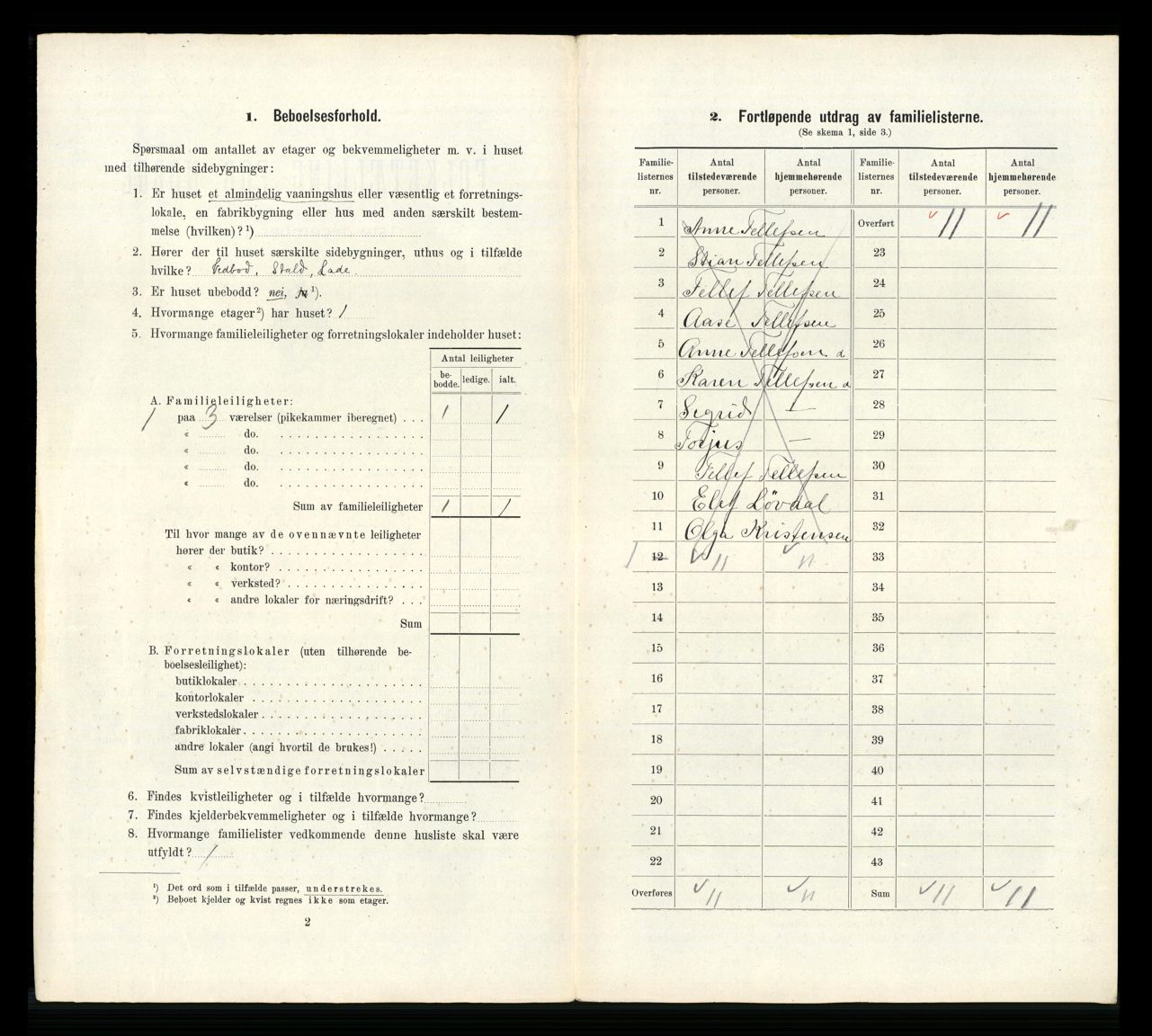 Folketellinger: RA, Folketelling 1910 for 0903 Arendal kjøpstad, 1910 ...