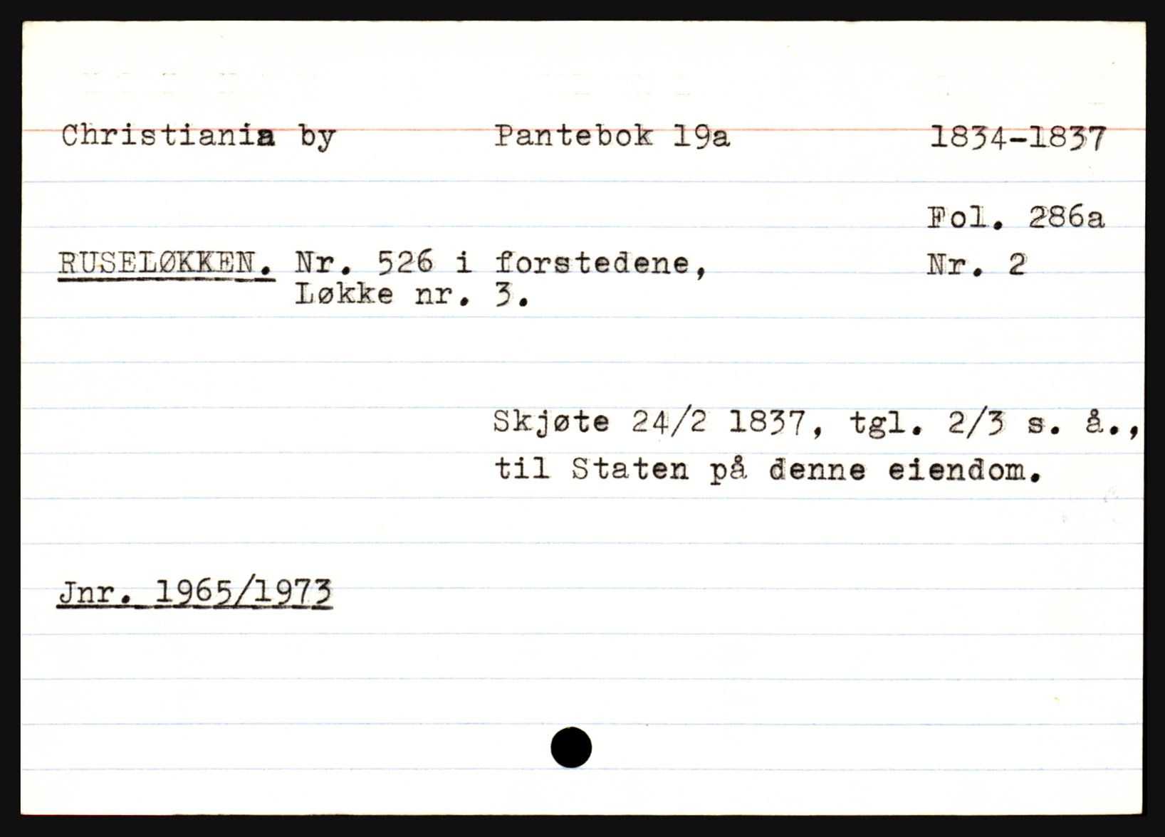 Skanna materiale: Statsarkivet i Oslo, AV/SAO-A-10621/Z/Zc/L0001 ...